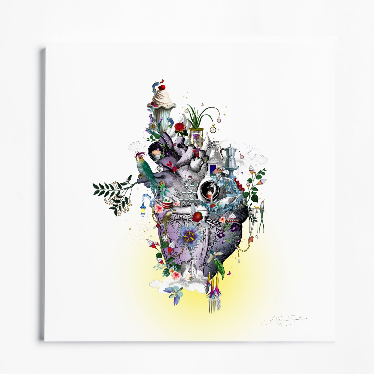 Flavours of the Heart - Art Print | Kristjana S Williams Studio