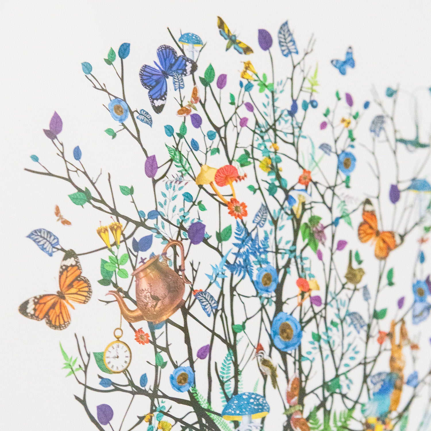 Map Hatter Spade - Alice Tree - Art Print | Kristjana S Williams Studio