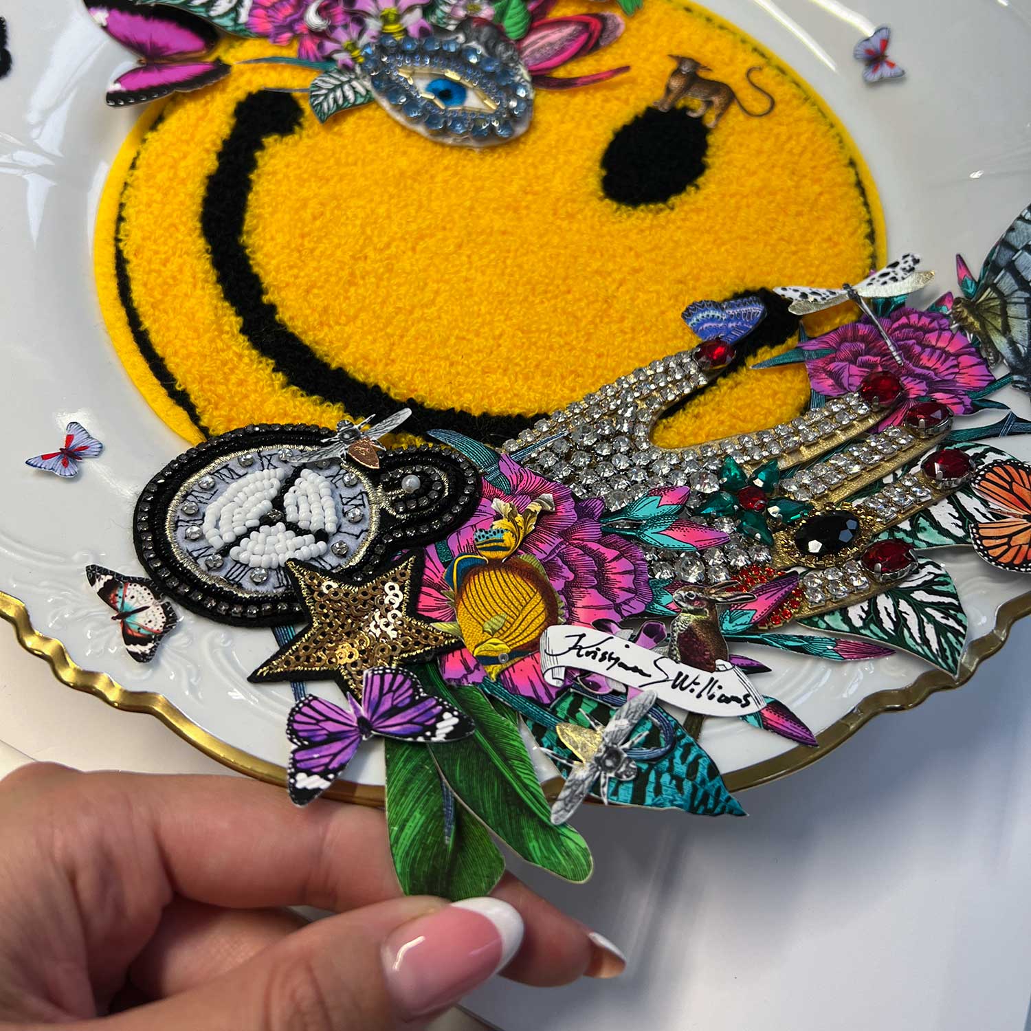 Smiley Plötur - Original Artwork | Kristjana S Williams Studio
