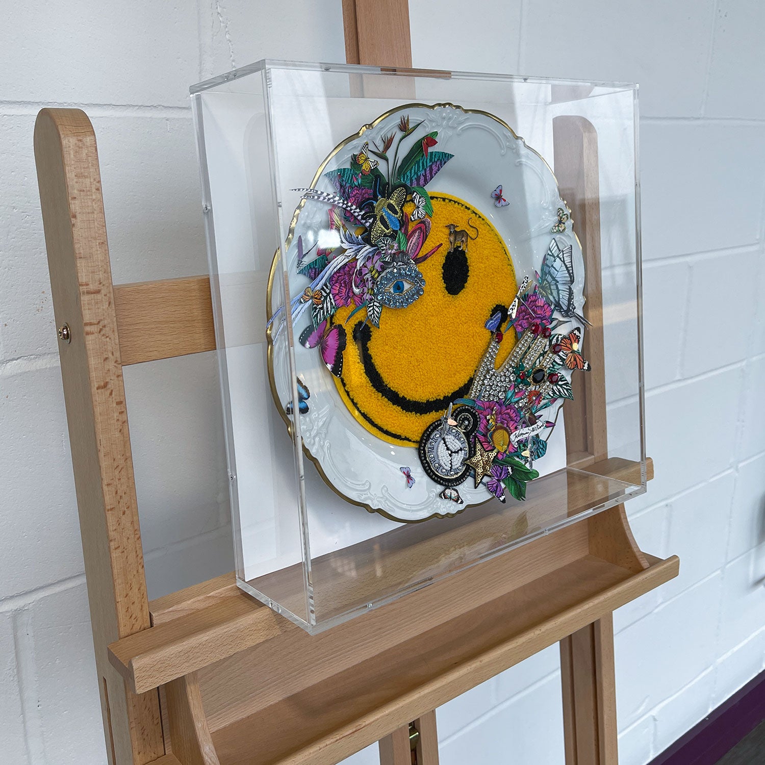 Smiley Plötur - Original Artwork | Kristjana S Williams Studio