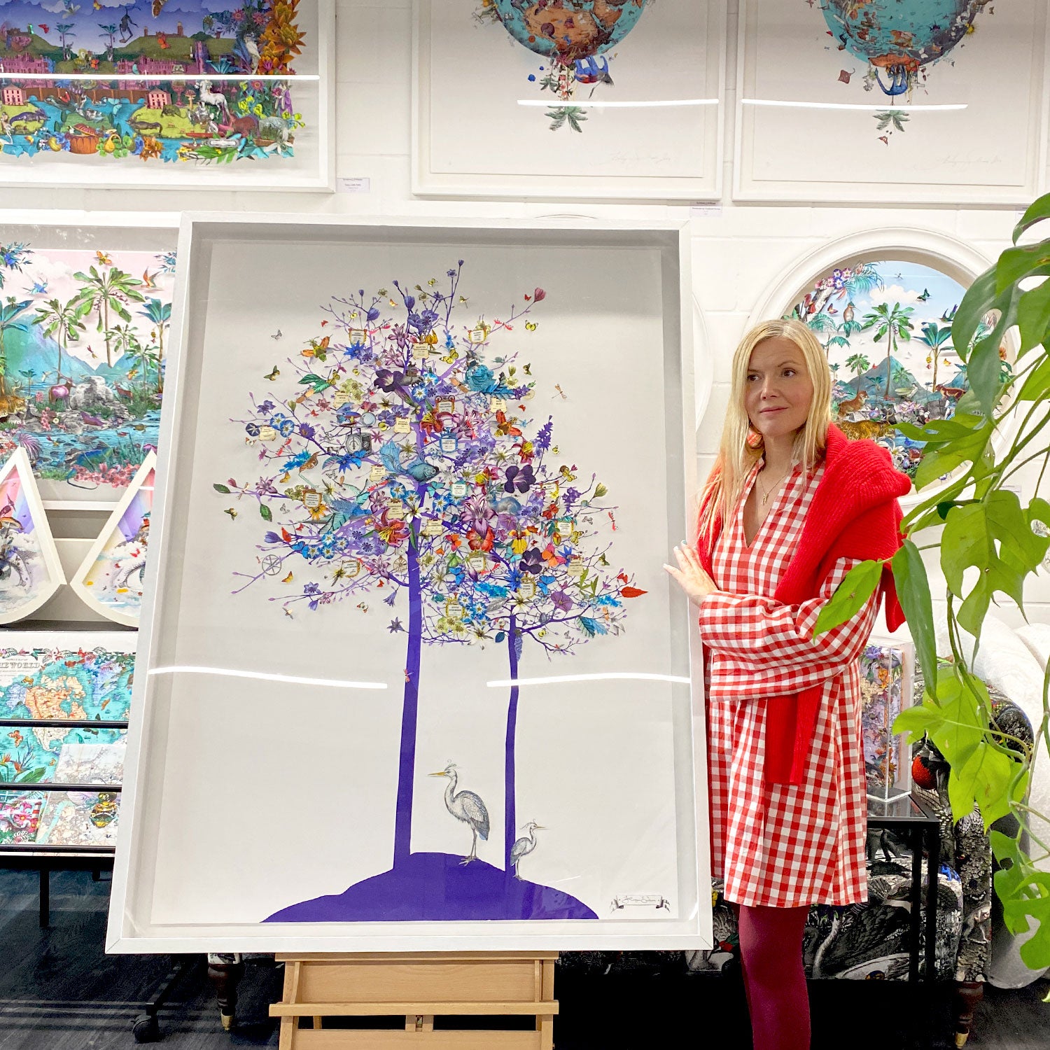 The Tree of Exploration - Original Artwork– Kristjana S Williams Studio
