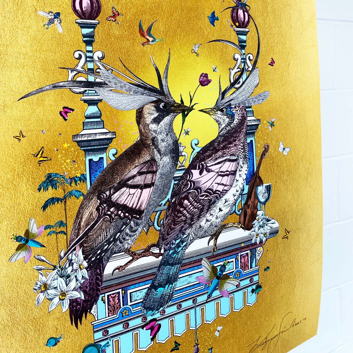 Love Cats & Bird - Art Print collection | Kristjana S Williams Studio