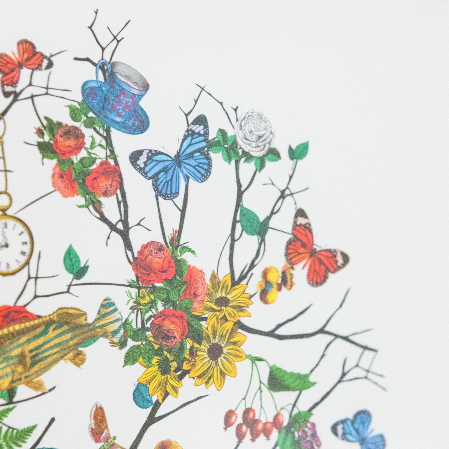 Red Rose Heart - Alice Tree - Art Print | Kristjana S Williams Studio