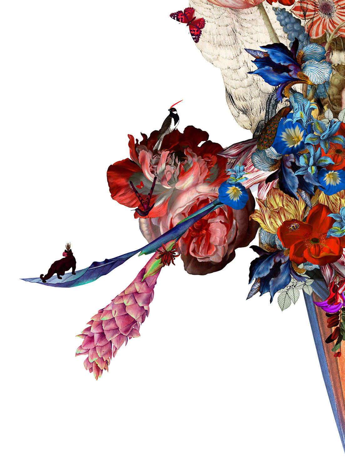 The Flower House Lear 02 - Art Print | Kristjana S Williams Studio