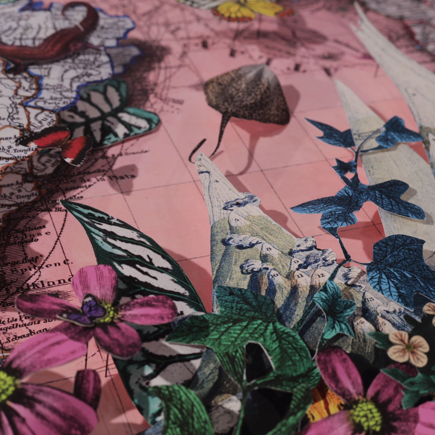 Bleika Mountainous Healing Map - Original Artwork | Kristjana S ...